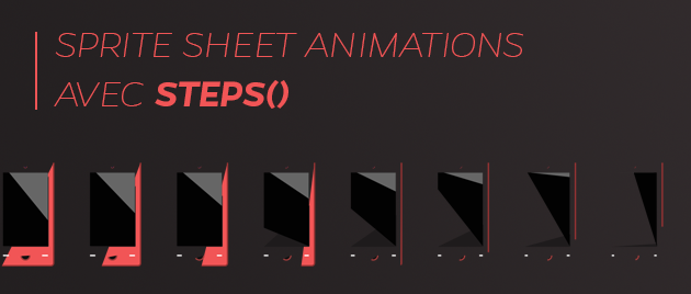 CSS Sprite Sheet Animations avec steps() - WebDesignWebWebDesignWeb